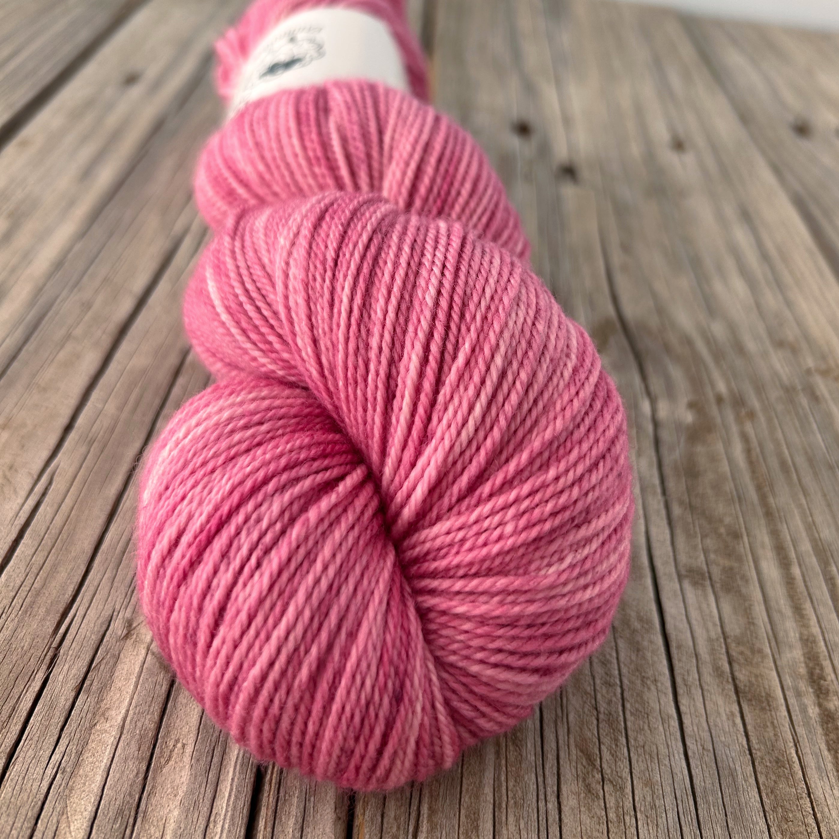 Sirena, Rose Pink, Organic Merino Sport Treasures Yarn